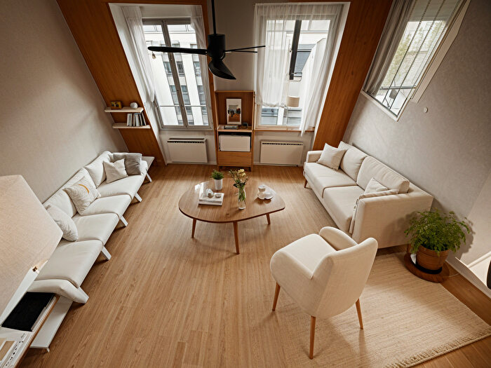 Appartement à vendre - Lyon e , Croix Rousse Est - 3 pièces - 2 chambres