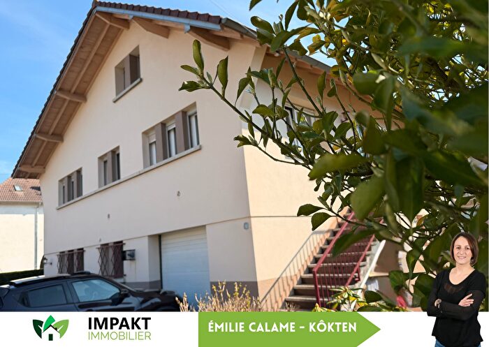 Maison à vendre - Belfort, Centre-ville, Fb de Montbéliard - 9 pièces - 6 chambres