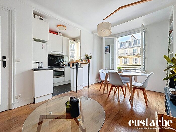 Appartement à vendre - Paris e , Canal Saint-Martin, Jemmapes - 2 pièces - 1 chambre