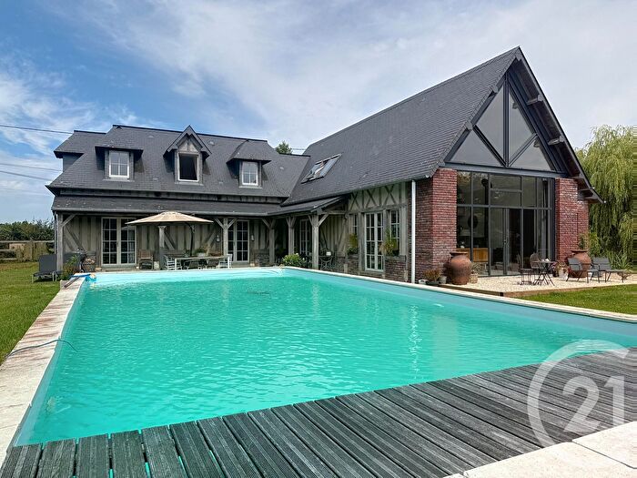 Maison à vendre - Saint-André-dHébertot - 5 pièces - 4 chambres