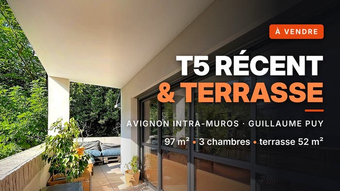 Avignon, Carmes, Carreterie, Université : Appartement 5 pièces à vendre