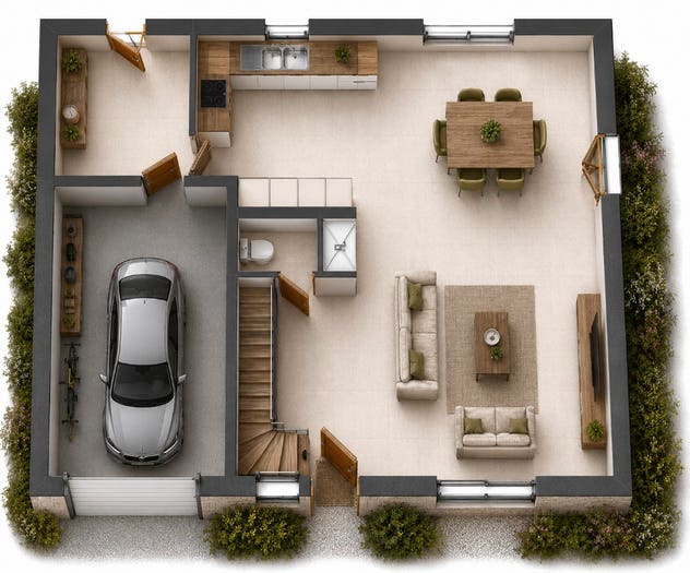 Maisons à vendre et appartements à louer - 3