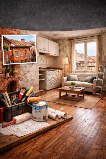 Appartement à vendre - Toulouse, Busca, Jardin des plantes, Port Saint-Sauveur - 2 pièces - 1 chambre