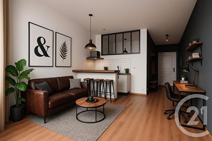 Appartement à vendre - Vichy, Thermal - 2 pièces - 1 chambre