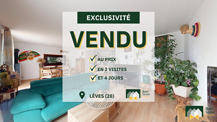 Maison à vendre - Lèves - 5 pièces - 4 chambres