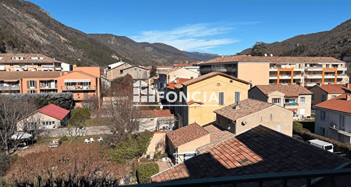 Appartement à vendre - Digne-les-Bains, Centre-ville, Bourg - 2 pièces - 1 chambre