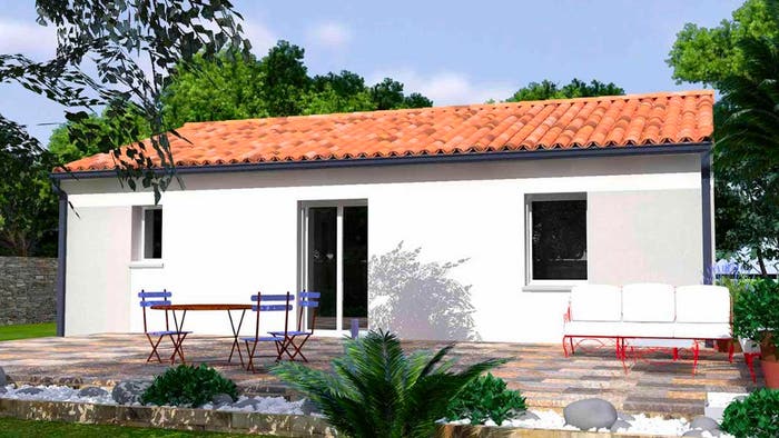 Maison 3 pièces à vendre - Montlieu-la-Garde