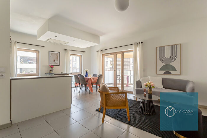 Appartement à vendre - Lyon e , Perrache, Confluence - 3 pièces - 2 chambres