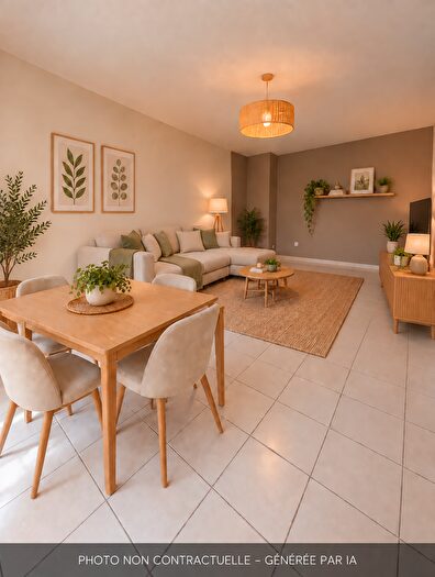 Appartement 3 pièces à vendre à Tournefeuille, Petit Train, Quéfets