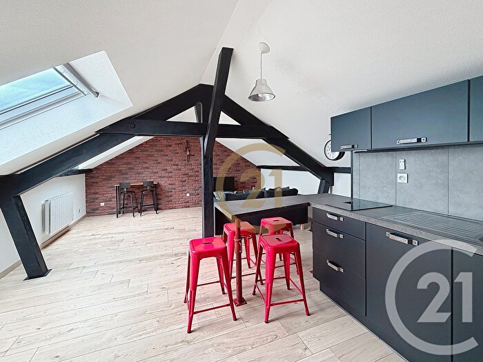 Appartement à louer - Danjoutin - 2 pièces - 1 chambre