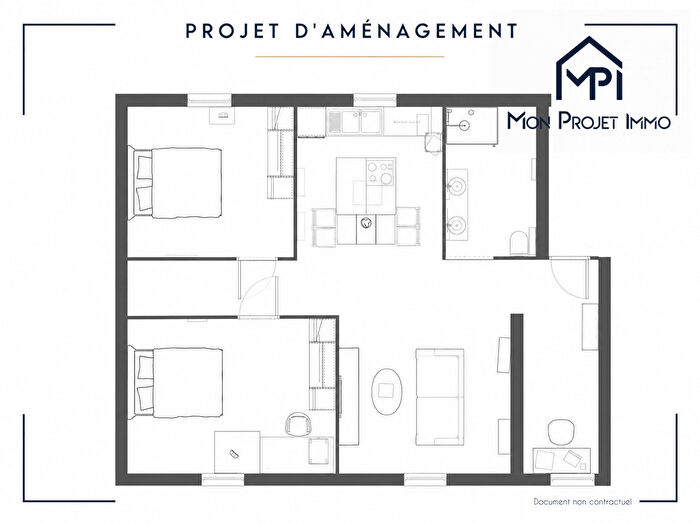 Appartement 3 pièces à vendre à Laval