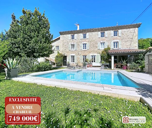 Maison à vendre - Chabeuil - 5 pièces - 3 chambres