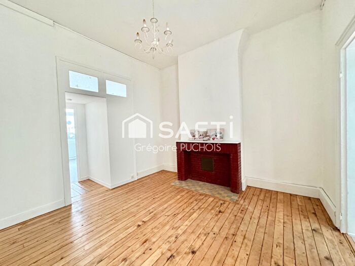 Appartement à vendre - Boulogne-sur-Mer, Langevin, Charles de Gaulle - 3 pièces - 2 chambres