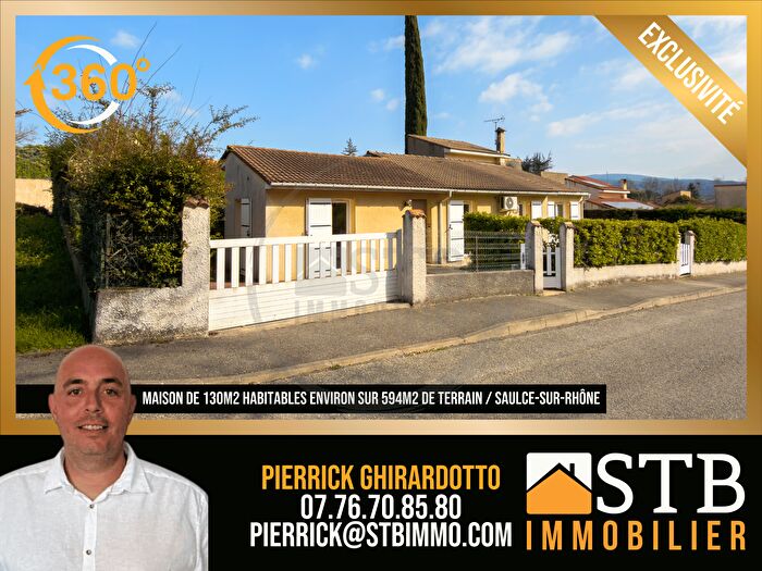 Maison à vendre - Saulce-sur-Rhône - 6 pièces - 3 chambres