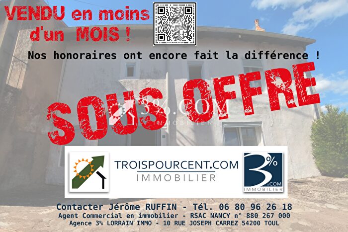 Maison 4 pièces à vendre à Bulligny