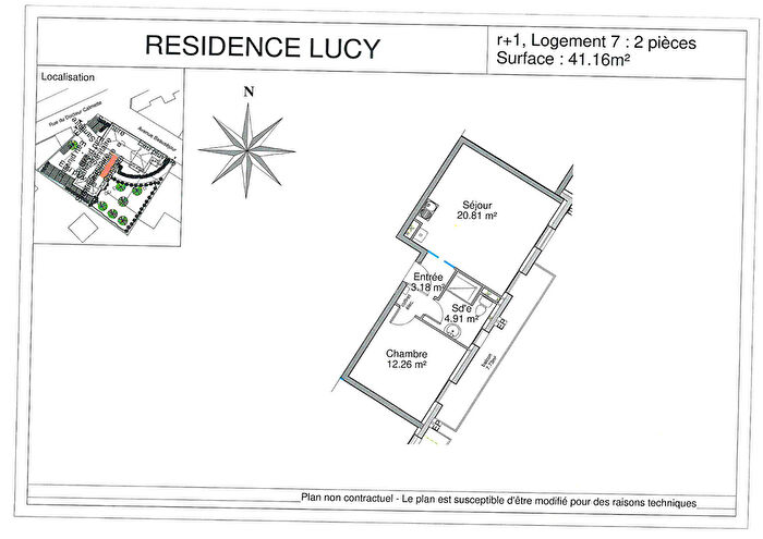 Appartement 2 pièces à vendre à Crépy-en-Valois, Ramon