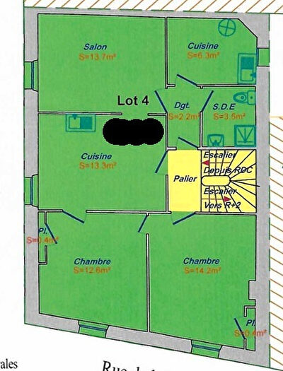 Narbonne - Appartement 3 pièces à vendre