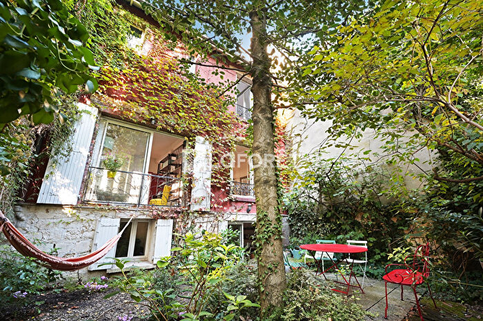 Maison à vendre - Paris e , Gambetta - 6 pièces - 4 chambres