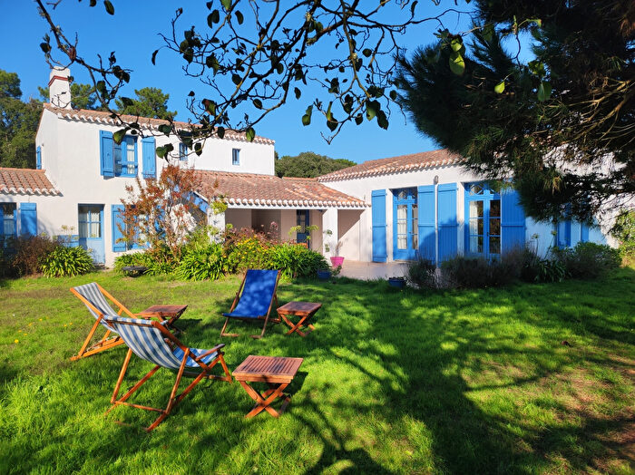 Maison à vendre - Noirmoutier-en-lîle, Bois de la Chaise, Sableaux - 12 pièces - 7 chambres