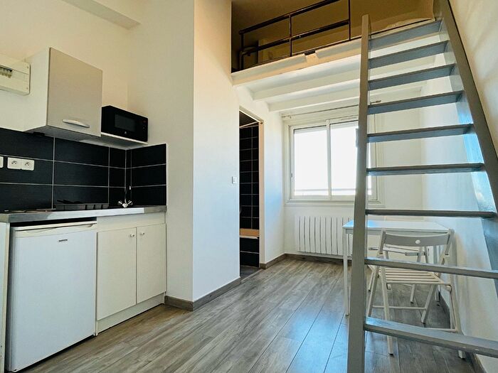 Appartement à louer - Montpellier, Aiguerelles, Nouvelle Mairie - 1 pièce