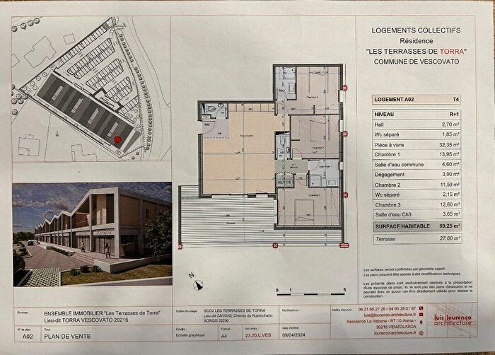 Vescovato : Appartement 4 pièces à vendre