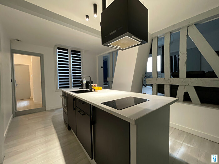 Appartement à louer - Rouen, Vieux Marché, Cathédrale - 3 pièces - 2 chambres