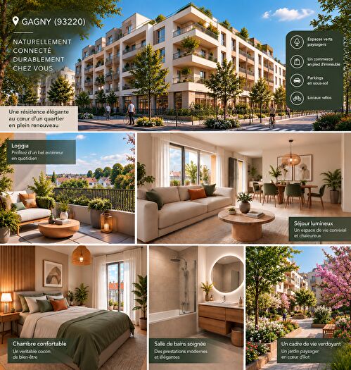 Maison 3 pièces à vendre - Gagny, Le Chénay
