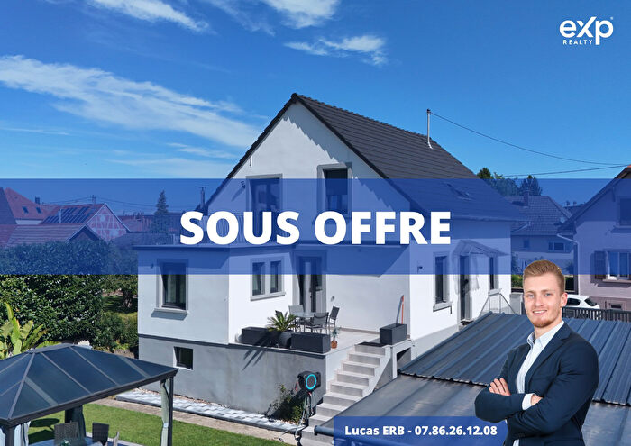 Maison à vendre - Erstein - 6 pièces - 4 chambres