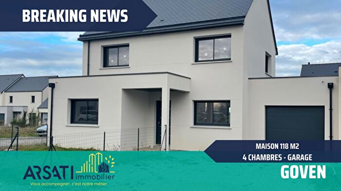 Maison à vendre - Goven - 6 pièces - 4 chambres