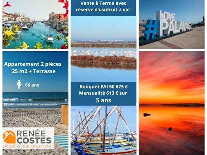 Appartement à vendre - Palavas-les-Flots - 2 pièces - 1 chambre