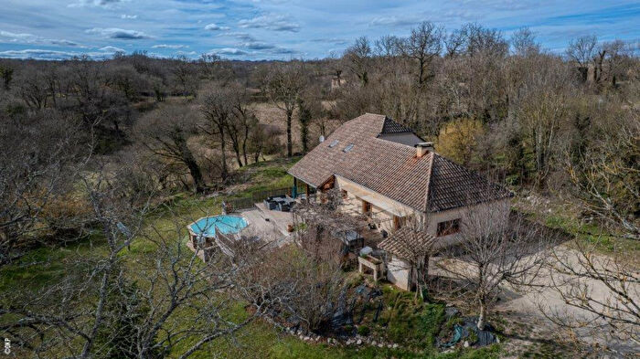 Maison à vendre - Labastide-Murat - 6 pièces - 4 chambres