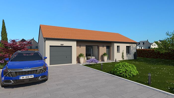 Saint-Aubin-en-Charollais : Maison 4 pièces à vendre