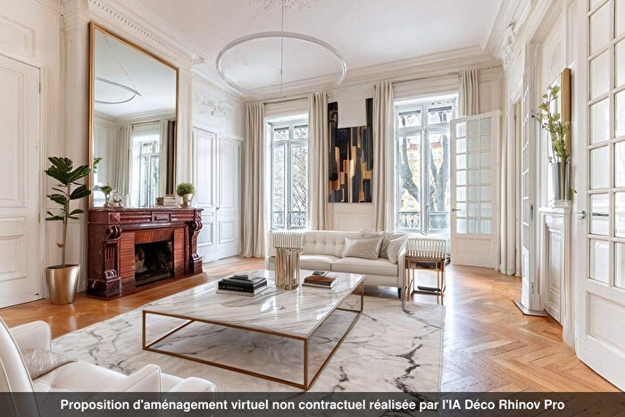 Appartement à vendre - Lyon e , Tête dOr, Vitton - 5 pièces - 3 chambres