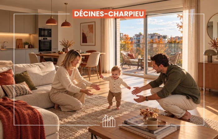 Décines-Charpieu, Centre-ville - Maison 2 pièces à vendre
