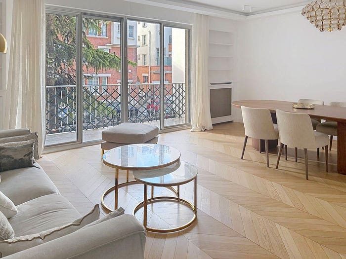 Appartement 4 pièces à Auteuil Nord, Paris 16ème arrondissement, à louer