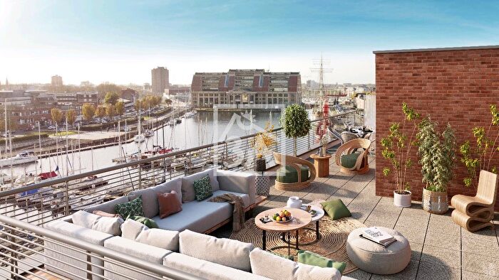 Appartement à vendre - Dunkerque - 4 pièces - 2 chambres