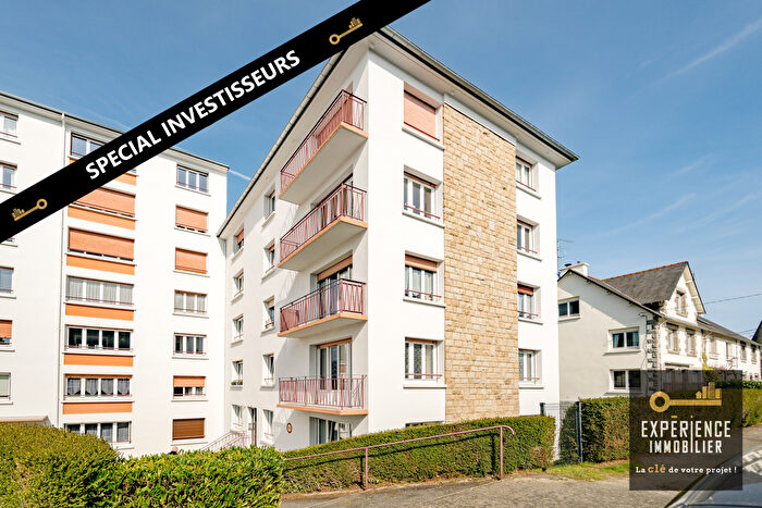 Appartement à vendre - Saint-Brieuc, Centre-ville, Saint-Michel, Le Légué, Notre-Dame - 3 pièces - 2 chambres