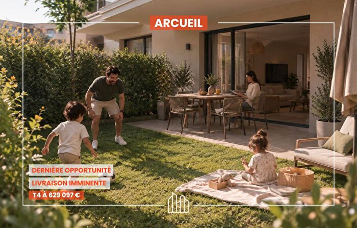 Maison 4 pièces à vendre - Arcueil, Laplace