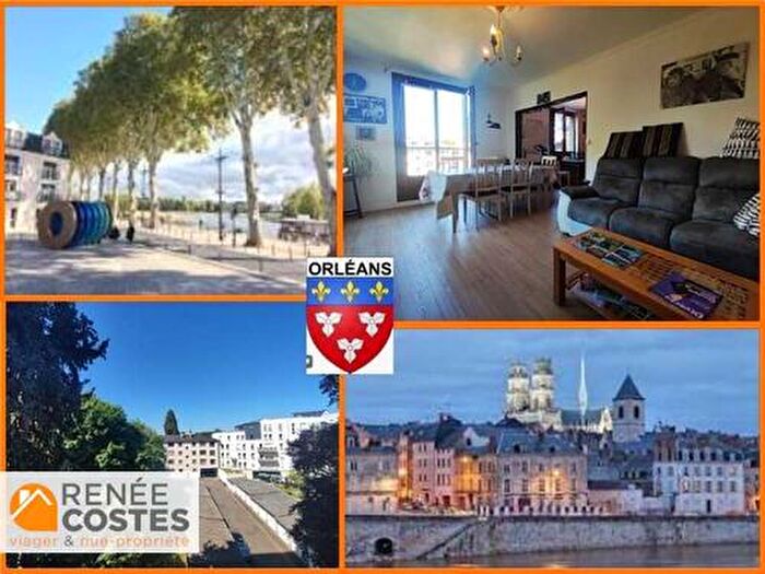 Appartement à vendre - Orléans - 4 pièces - 2 chambres
