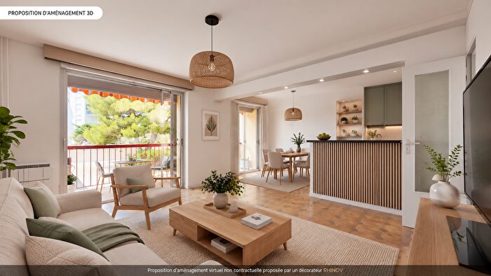 Toulon, Sainte-Musse : Appartement 4 pièces à vendre
