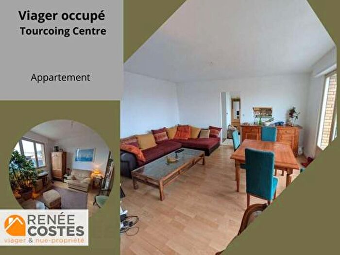 Appartement à vendre - Tourcoing, Phalempins - 3 pièces - 2 chambres