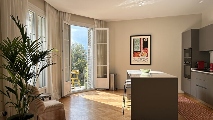 Appartement à vendre - Nice, Carré dor - 3 pièces - 2 chambres