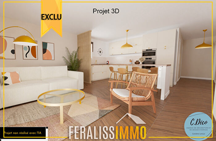 Appartement à vendre - Éragny, Le Grillon - 4 pièces - 3 chambres