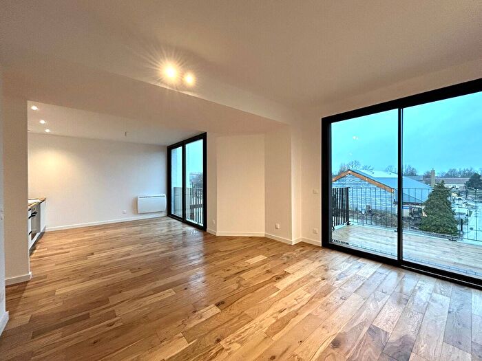 Appartement à louer - Croisé Laroche-Rouges Barres, Marcq-en-Bar ul - 3 pièces - 2 chambres