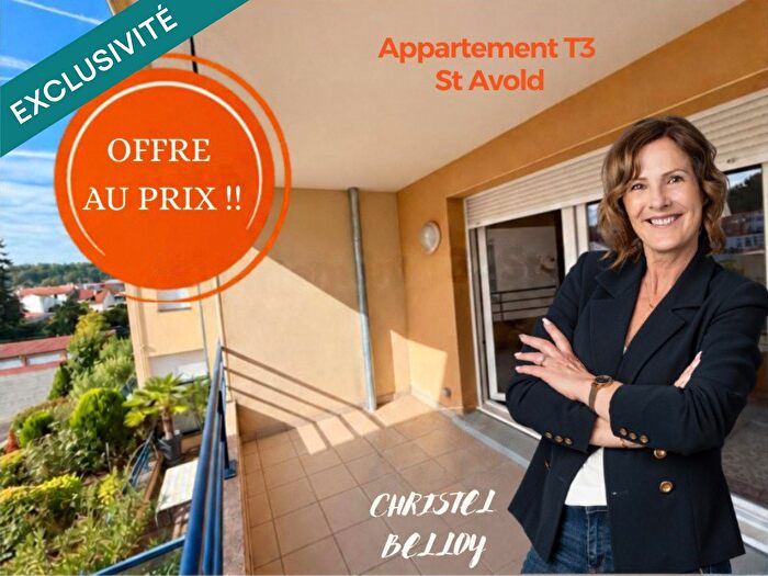 Saint-Avold, Centre-ville, Felsberg, Route de Dourd'Hal : Appartement 3 pièces à vendre