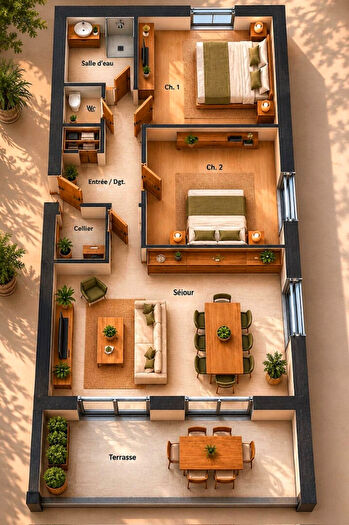 Maisons à vendre et appartements à louer - 3