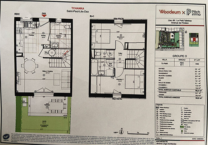 Maison 3 pièces à vendre - Saint-Paul-lès-Dax, La Pince, La Pigneraie, Lesbordes, Hontarrède