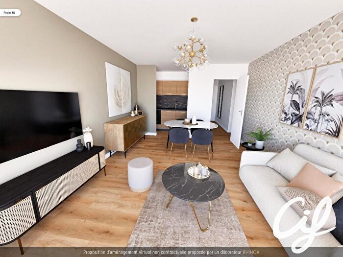 Appartement à vendre - Nantes, Le Béaut - 2 pièces - 1 chambre