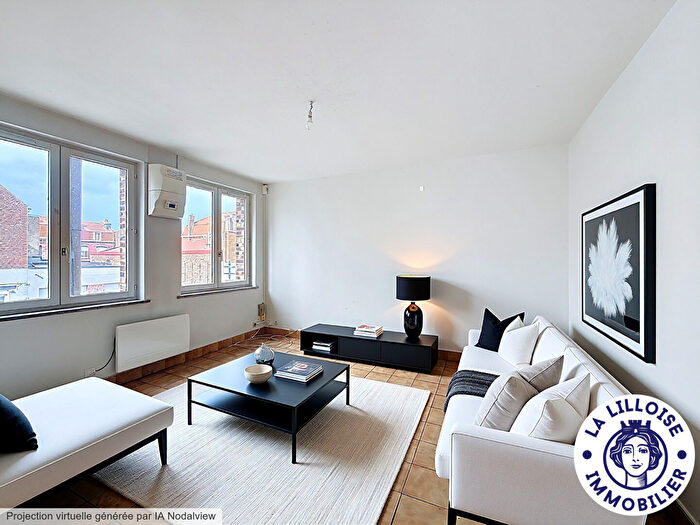 Appartement à vendre - Lille, Bois Blanc - 2 pièces - 1 chambre
