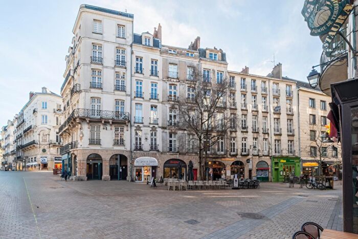 Appartement à louer - Nantes, Centre-ville - 2 pièces - 1 chambre